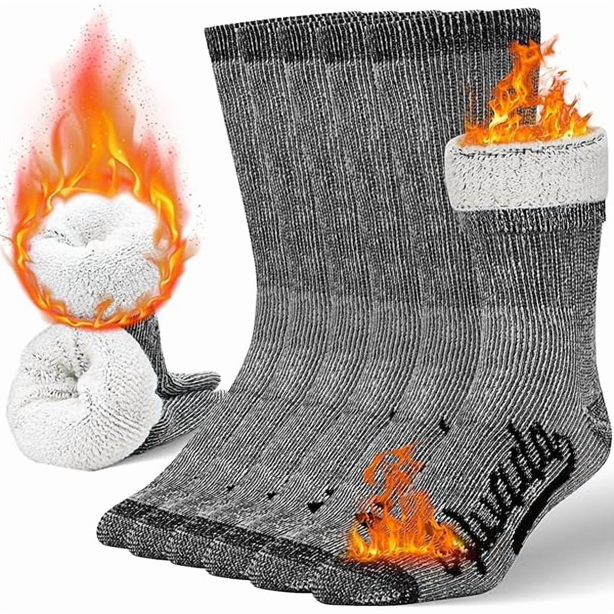 Click here for W829 Merino Wool Hiking Socks Thermal Warm Crew Wi... prices