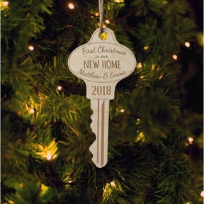 Bark Ornament - Mr. and Mrs. First Christmas Keepsake - Walmart.com