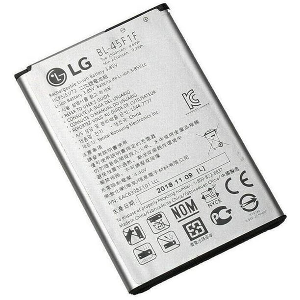 LG Original Replacement Battery BL-45F1F 2410mAh Aristo M210 K8 M210 ...