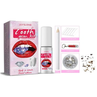 SDJMa Tooth Gem Kit,Professional Tooth Gems Kit for Teeth, Starter ...