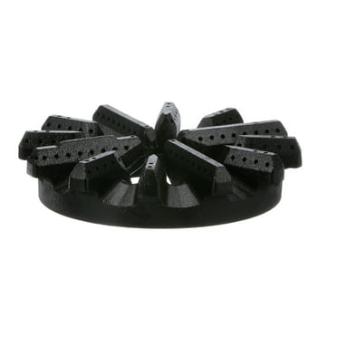 Gas ONE High Pressure Cast-Iron Burner Head with Brass Fitting Orifice ...