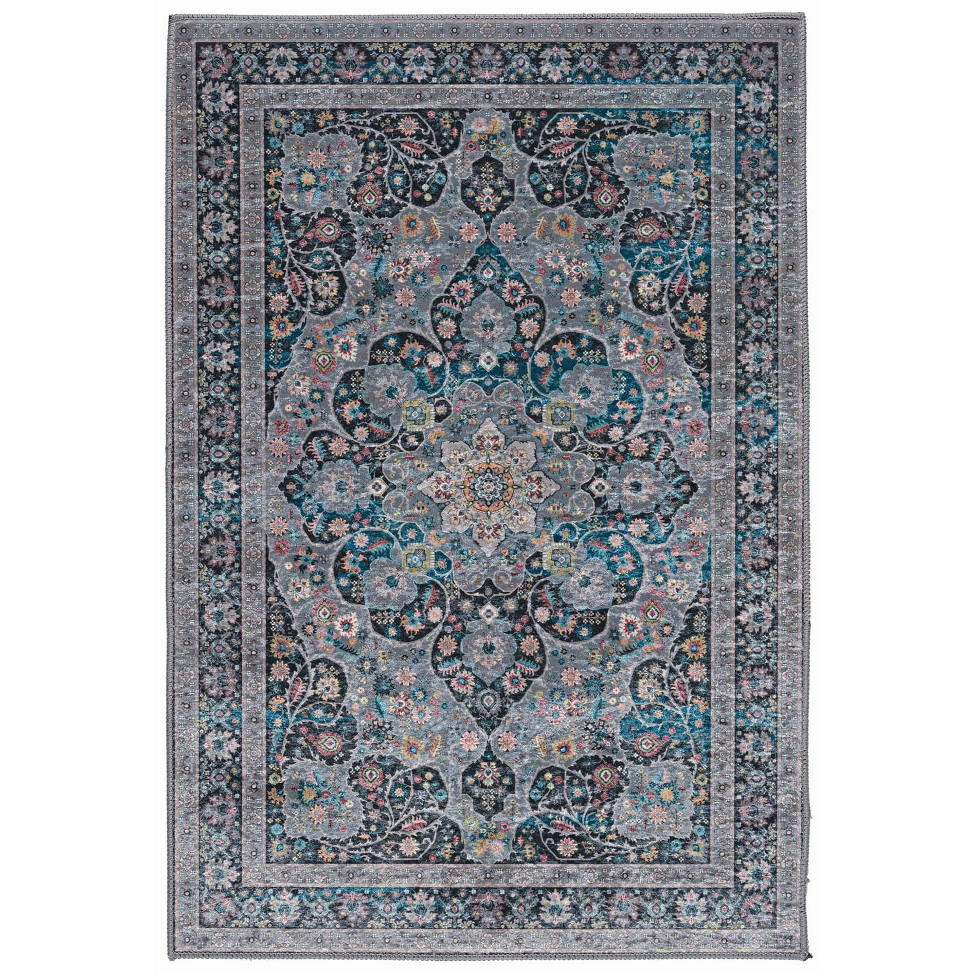 Click here for Linon Emerald Barton Cream & Grey 22 X 32 Accent R... prices