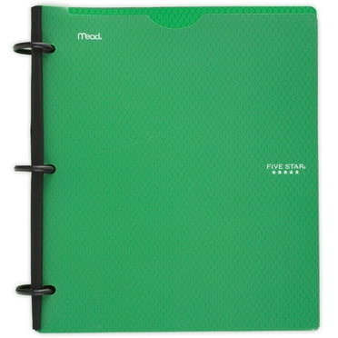 Five Star Flex 1 1/2" Hybrid NoteBinder, Black (72403) - Walmart.com