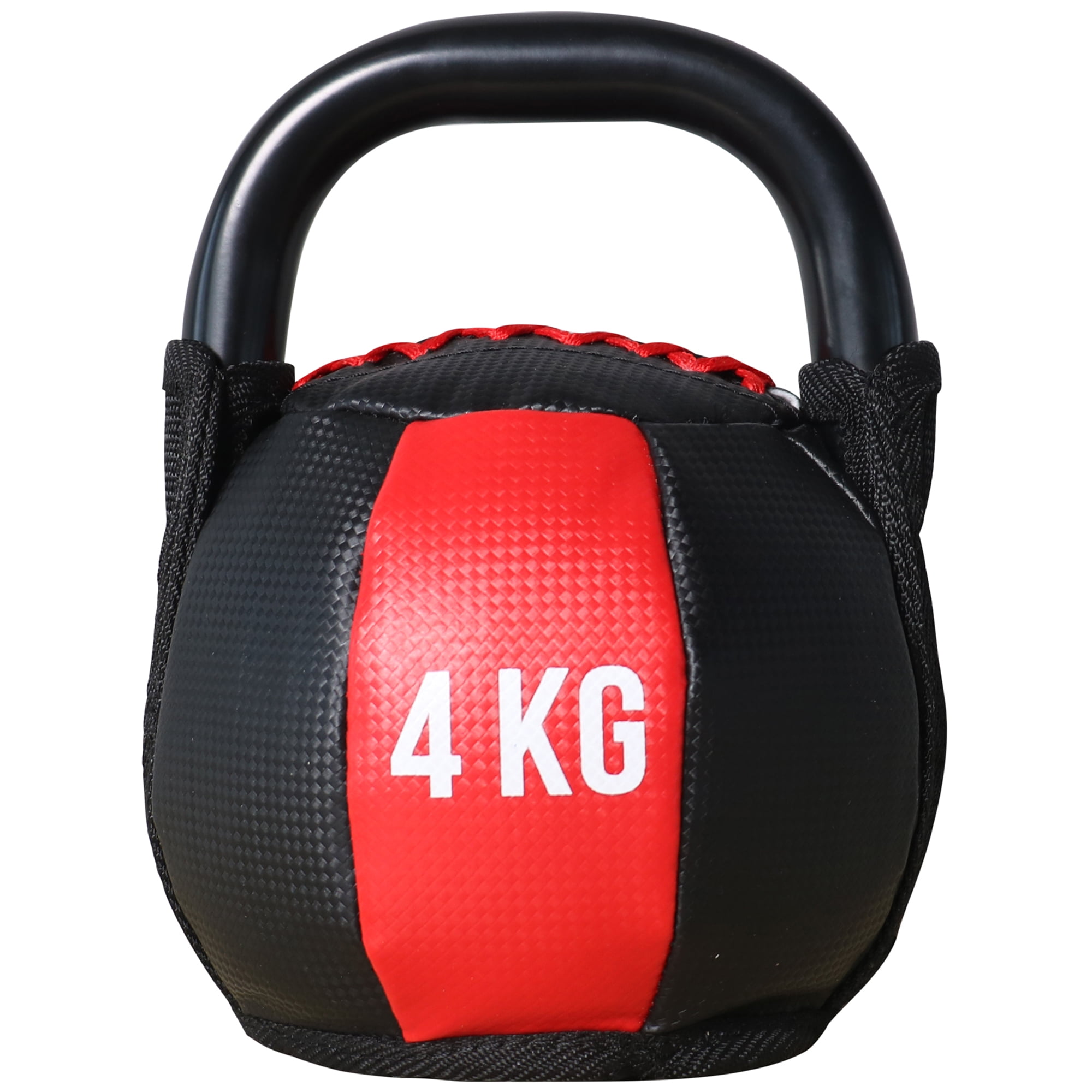 PRISP Soft Kettlebell Workout Weight - Sand-Filled Bell Body with Rigid ...