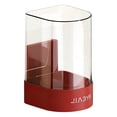 Zoowood Cup Dispenser Small Red Wall Mounted Paper Cup Holder Coffee ...