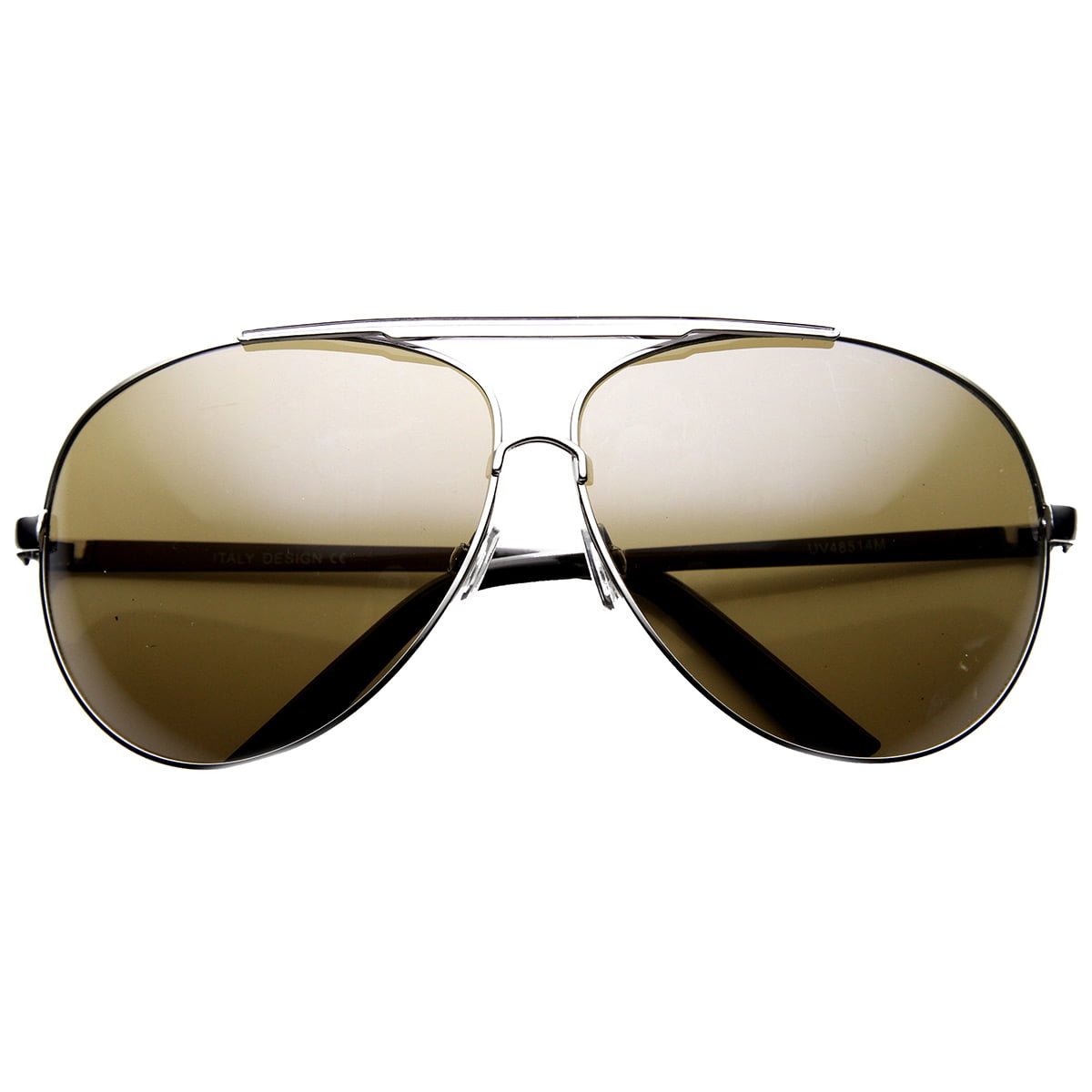 zeroUV - High Quality Full Frame Big X-Large Oversized Metal Aviator ...