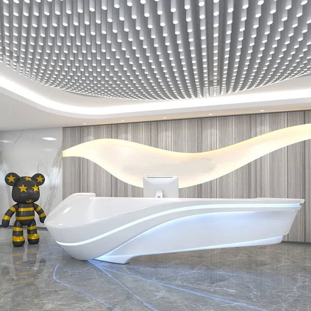 Cashier Table Reception Desk Office Shop Counter Preacher Podium Beauty ...