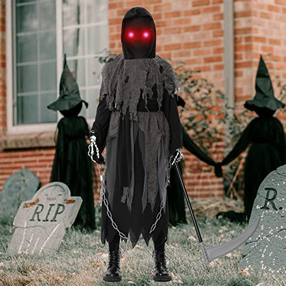 Faceless Grim Reaper Costume