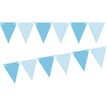 Signature Light Aqua, White, Gold Glittering Birthday Party, Hanging ...