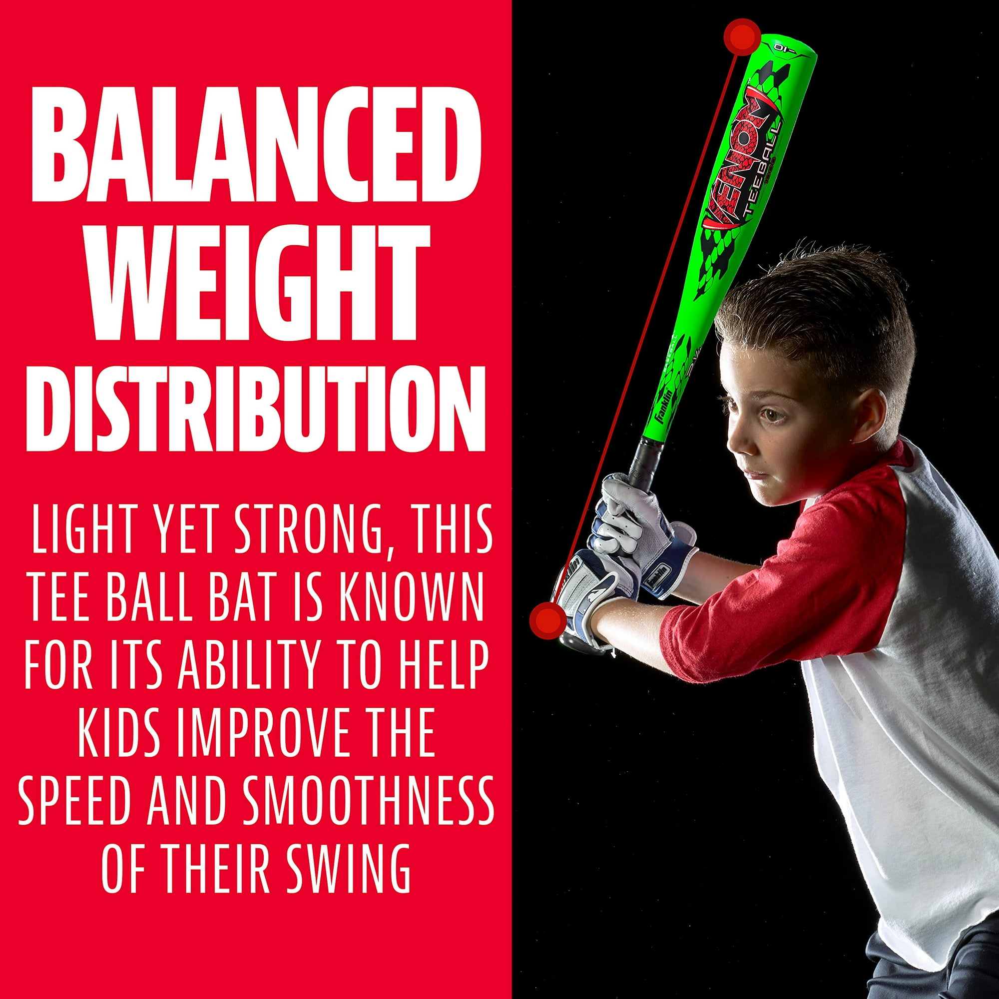 Click here for Franklin Sports Venom Aluminum Official Youth Tee... prices