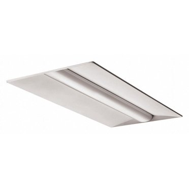 Lithonia Lighting Recessed Troffer,4 ft L,4979 lm,38.5W 2FSL4 48L EZ1 ...