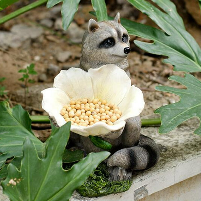 Raccoon Sculpture