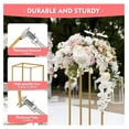 10pcs 31.5inch Wedding Cenerpiece Flower vase, Rectangular Centerpieces ...