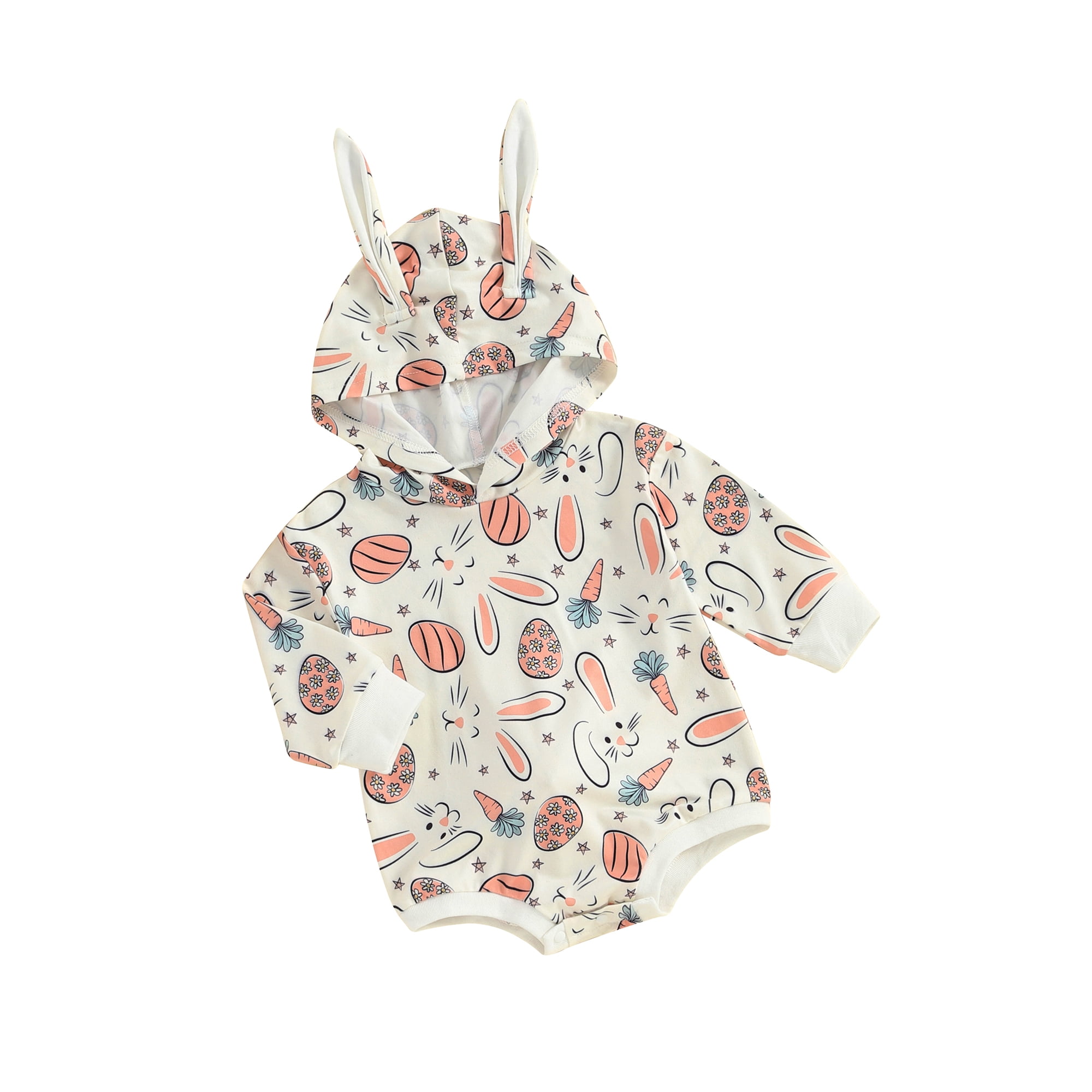 Click here for Eyiiye Infant Baby Boys Girls Easter Hooded Romper... prices