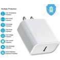 20W USB-C Fast Charger with Type-C Cable – Compatible with iPhone, iPad ...