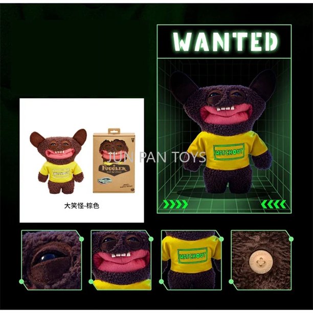 2025 Original Fuggler X DC Batman juguete suave divertido monstruo feo ...