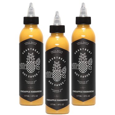 Heartbeat Hot Sauce Co. | Pineapple Habanero, 6 oz. - Walmart.com