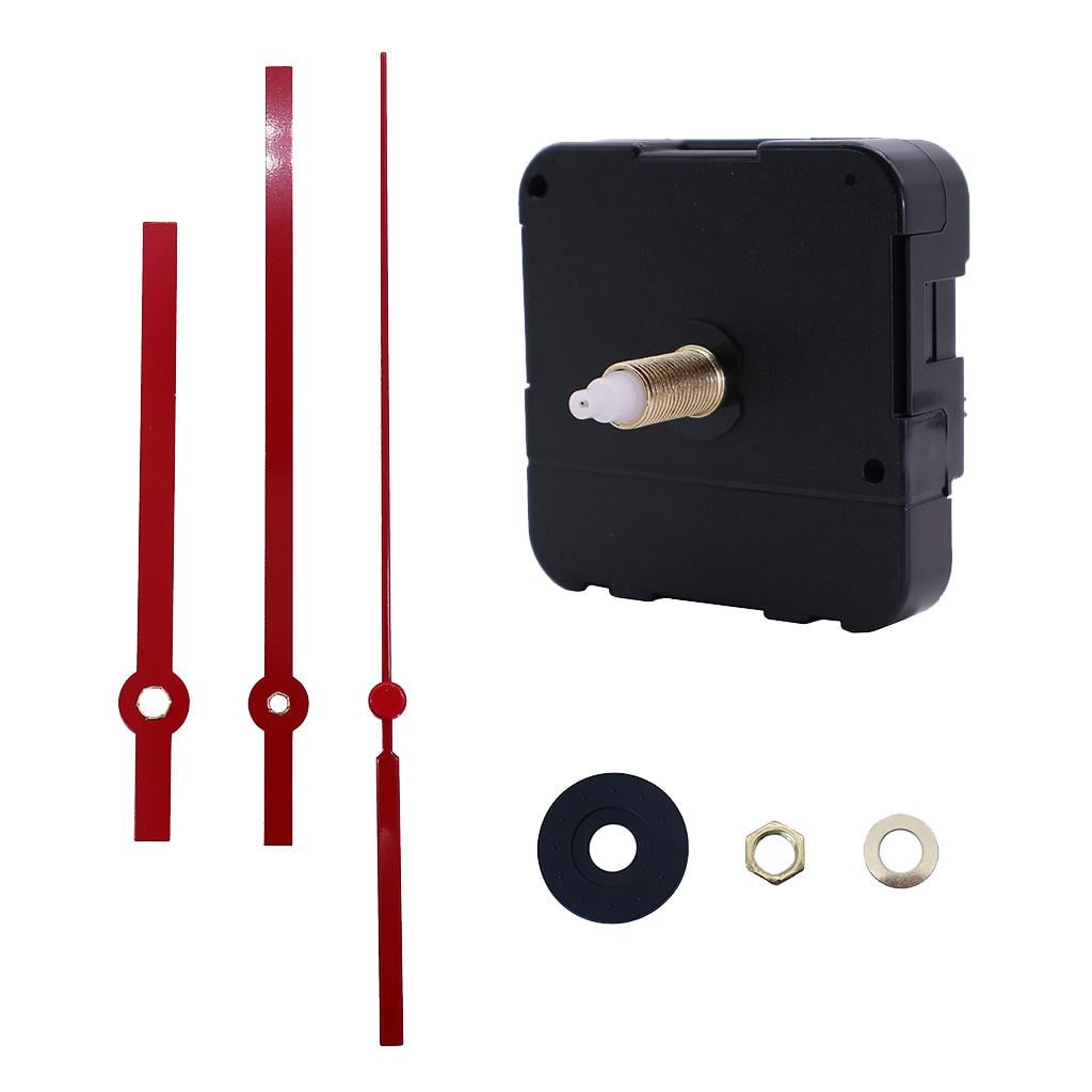 Aluminum middle clock hand set Clock Clock hand Long red pointers ...