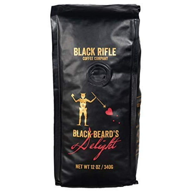 Black Rifle Coffee Whole Bean (Blackbeard's Delight (Dark Roast), 12 ...