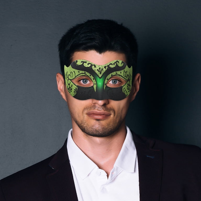 Green Masquerade Masks For Men