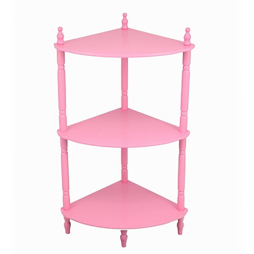 Home Craft 3-Tier Corner Shelves in Multiple Colors - Walmart.com ...