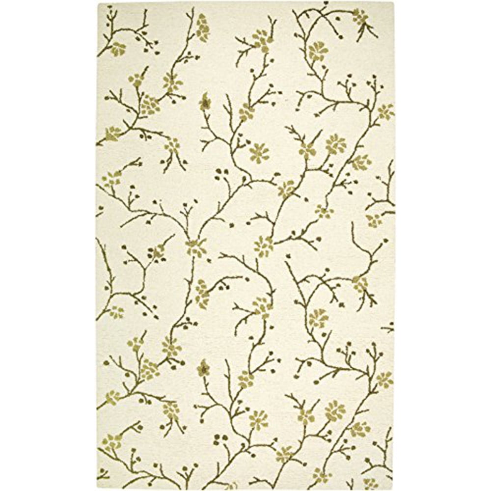 Rizzy Home Ivory Rug In Wool 8' x 8' Round - Walmart.com