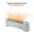 Comfort Zone 1,500-Watt Electric Space Convection Baseboard Heater ...