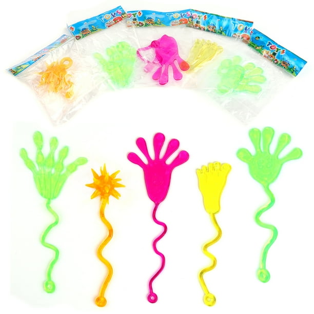 40 Pcs Sticky Hands Party Favors for Kids Birthday Supplies Goodie Bag ...