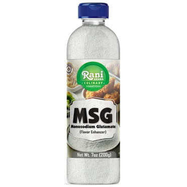 iSpice MSG Flavor Enhancer 8.5 oz Gourmet Kosher Food Grade Bottle ...