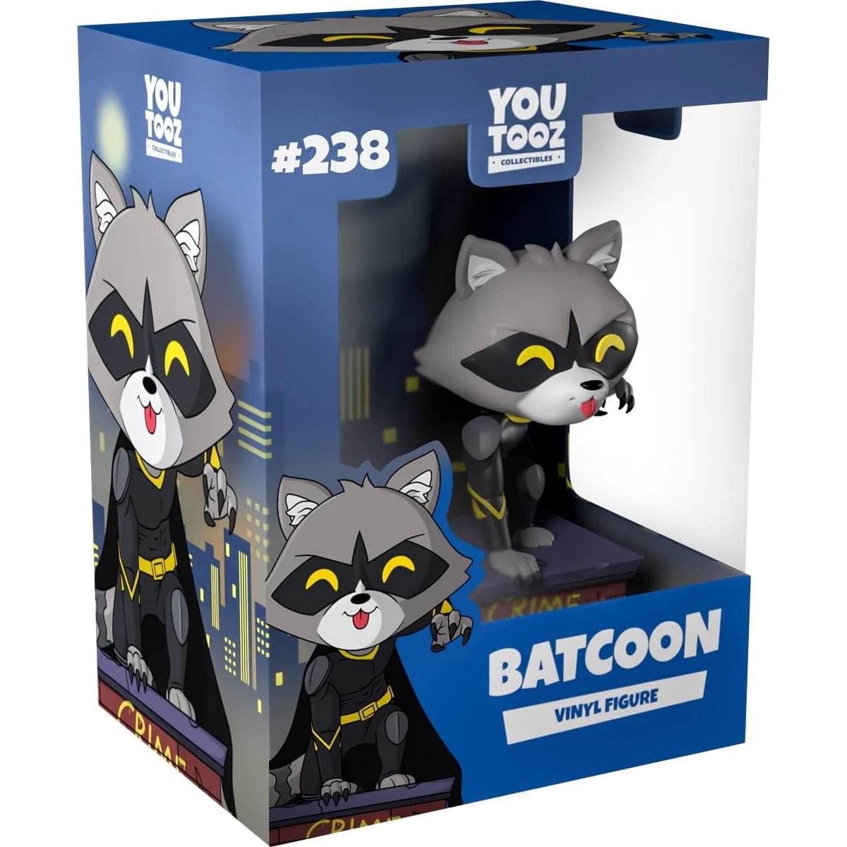 Youtooz: Batcoon Vinyl Figure [Toys, Ages 15+, #238] - Walmart.com