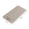 Yaoyar Anti Slip Shower Mat Non Slip Mat for Inside Shower Can Massage ...