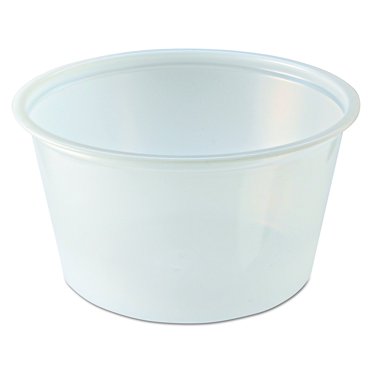 Fabri-Kal Microwavable Deli Containers, 8 oz, 4.6" Diameter x 1.8"h ...
