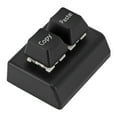 Programmable Keypad 2 Keys Copy Paste Red Switch Usb C Connection Mini