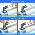 TAILONZ PNEUMATIC Male Elbow 1/4 Inch Tube OD x 1/4 Inch NPT Thread Push to Connect Fittings PL ...