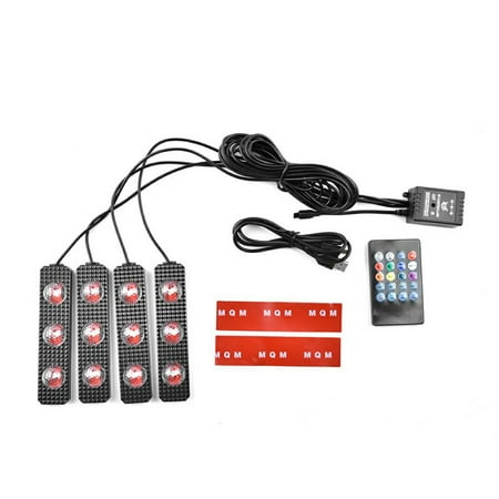 LUNA Car Remote Control Voice Control Cigarette Lighter Usb Atmosphere ...