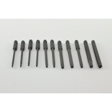 TEMO 10 pc Color Coded T10-T40 6 point Torx Impact Ready 2 Inch (50 mm ...