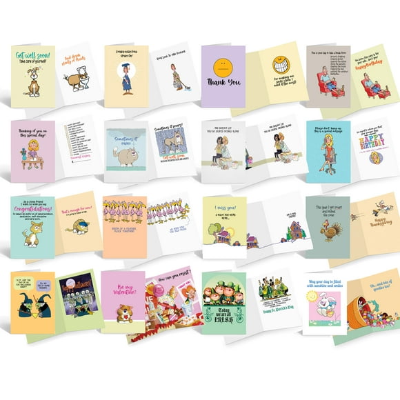 Assorted All Occasion Cards Box Set Pack