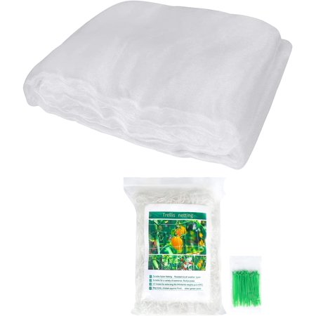 10'x20' Bug Mesh Netting Insect Mosquito Net and 5 x 30ft Garden ...