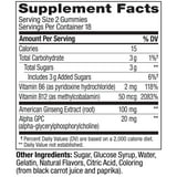 OLLY Laser Focus Gummies with Ginseng, Alpha GPC, B Vitamins for Brain ...