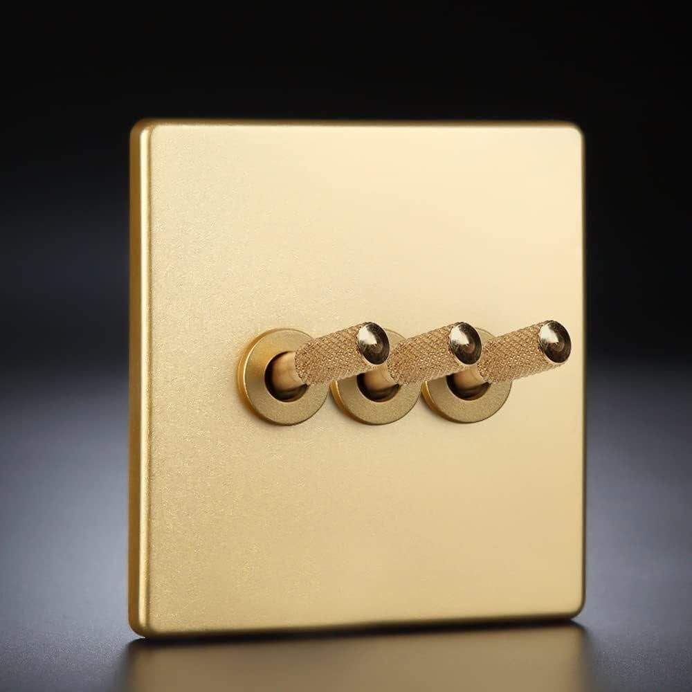 Concealed Retro Toggle Switch Household 86 Wall Type Handmade Switch ...