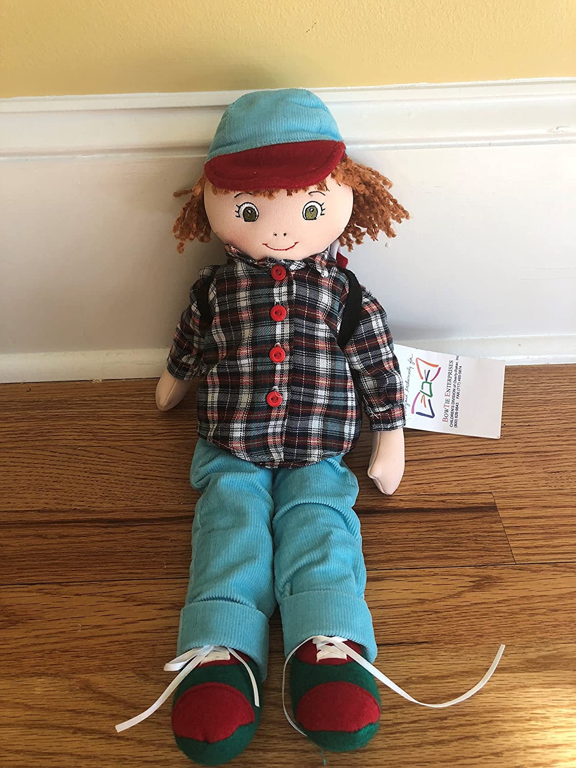 Hug Me Doll Children Of The World Collection Sabrina 16” Plush Soft ...