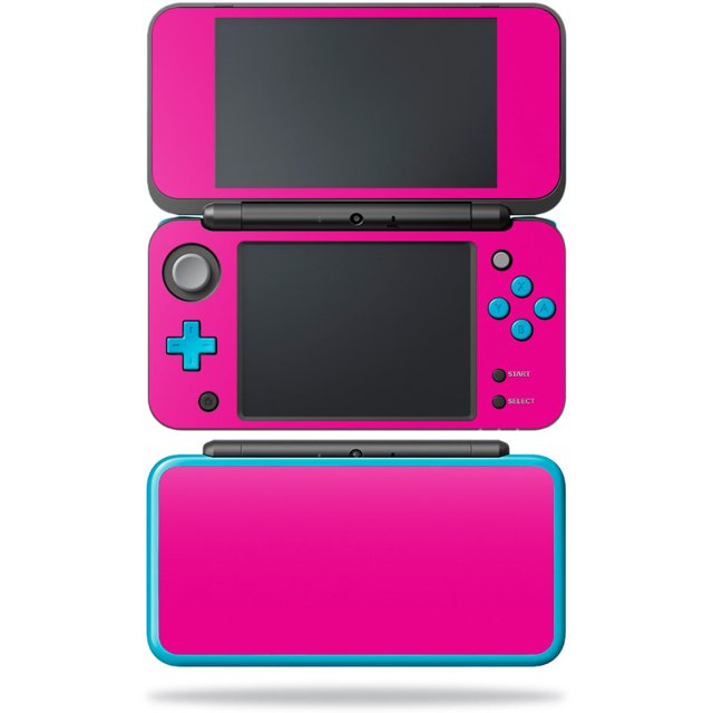 Skin Decal Wrap Compatible With Nintendo New 2DS XL Solid Hot Pink ...