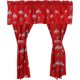 Ohio State Buckeyes 100% Cotton, 84" x 15" Curtain Valance, 1 Panel ...