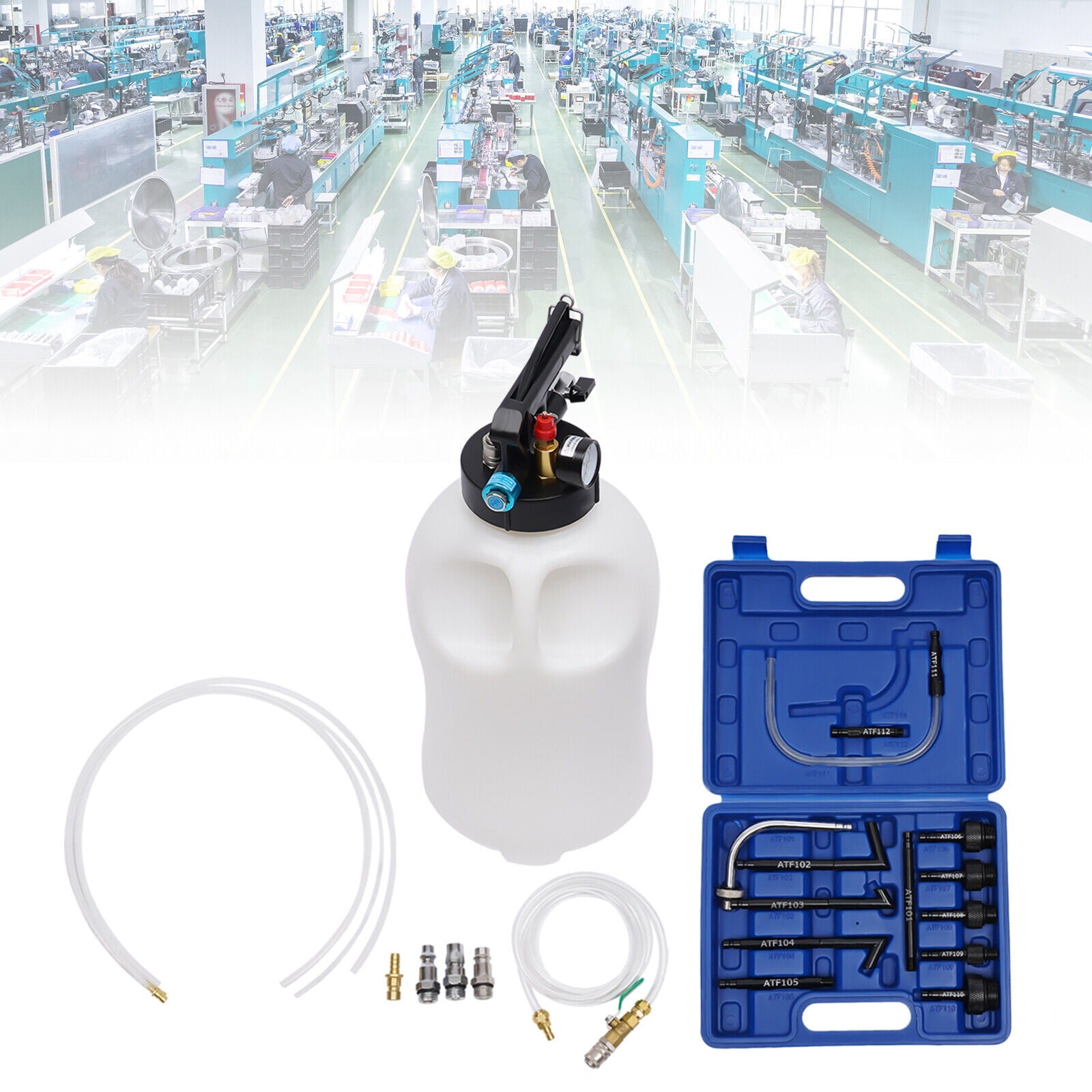 SHZICMY 10L Pneumatic Transmission Fluid Pump Extractor Refill ...