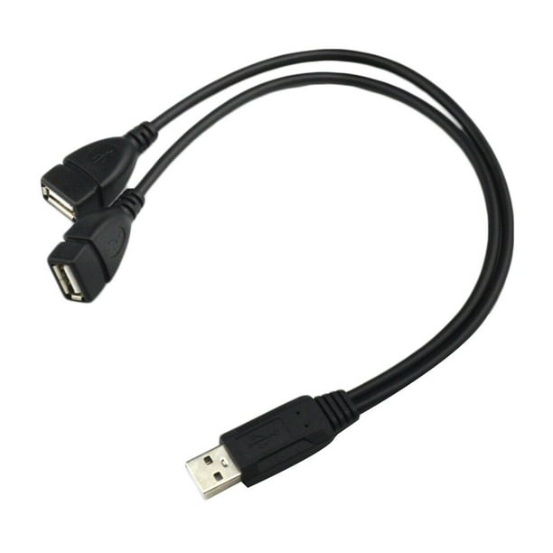 USB 2.0 A 1 Male to Female Power Hub Cord 1 USB 2 Hub Cord 1 Dual ...