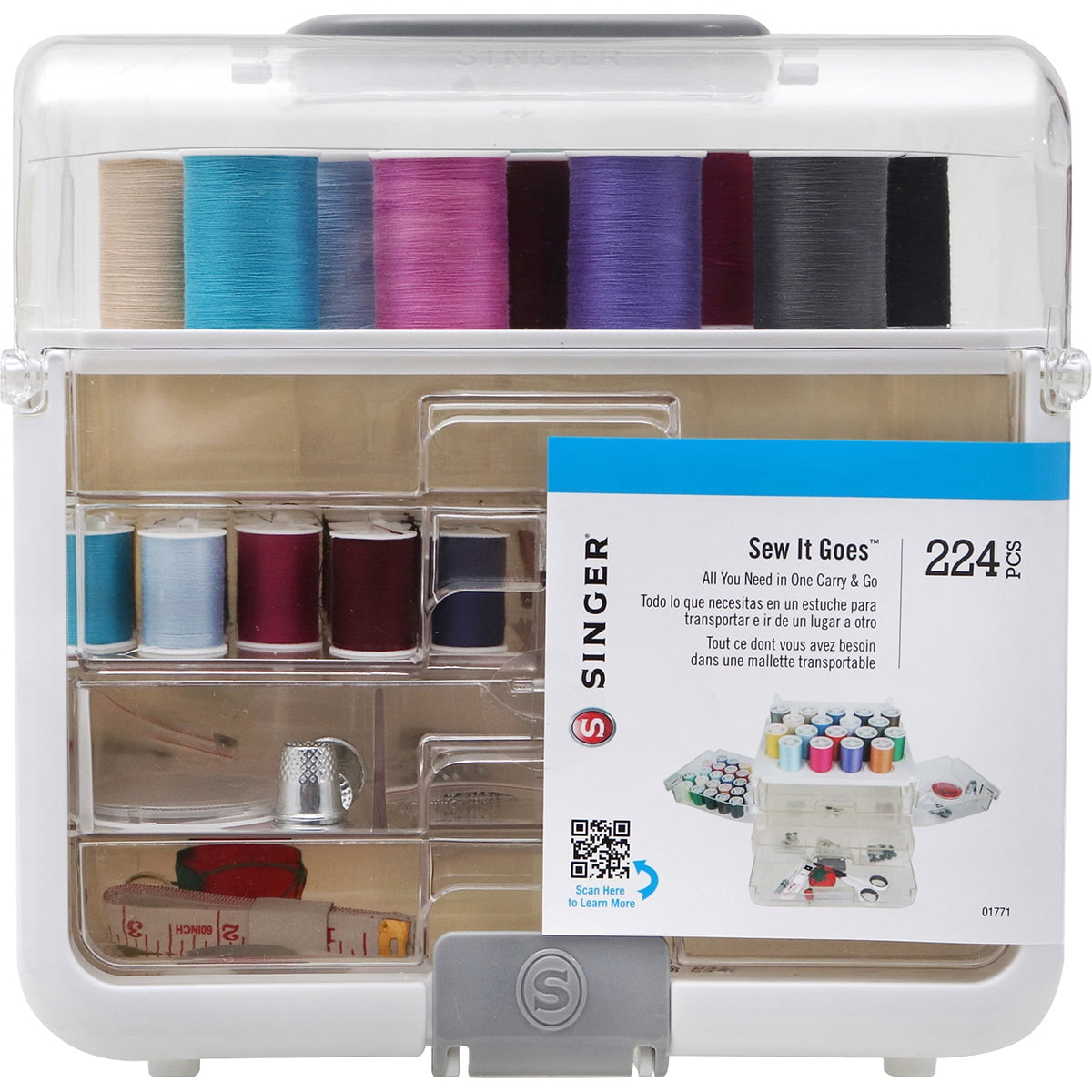 Click here for Singer Sew It Goes Essentials Sewing Kit-224pcs prices