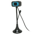 Web Camera High Definition Manual Focus Usb Streaming Webcam With Led