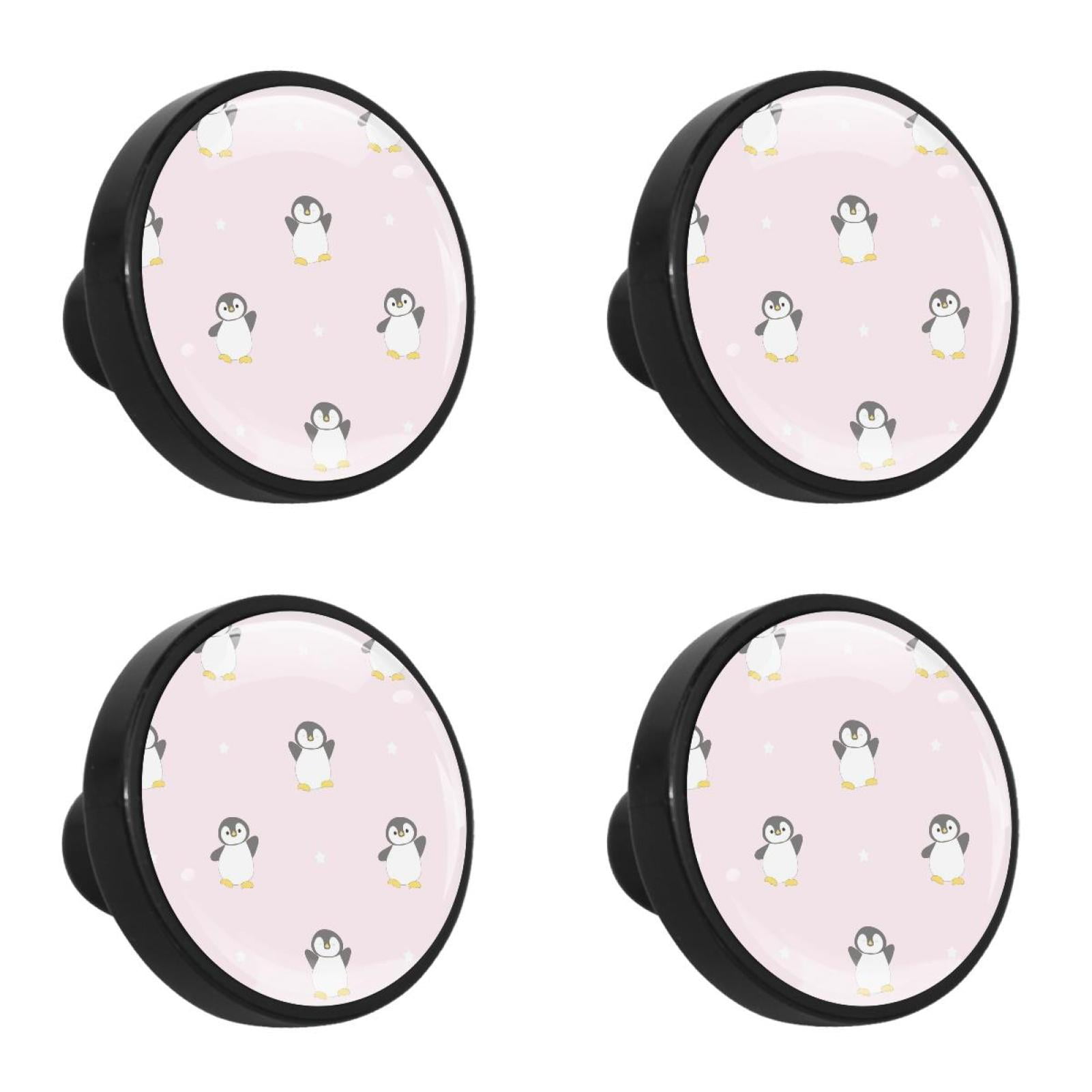 4 Pcs Penguin Knobs for Kitchen Cabinet Cupboard Dresser Bookcase ...