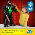 Star Wars, Darth Vader Bot Action Figure, Includes Stromtrooper Figure ...