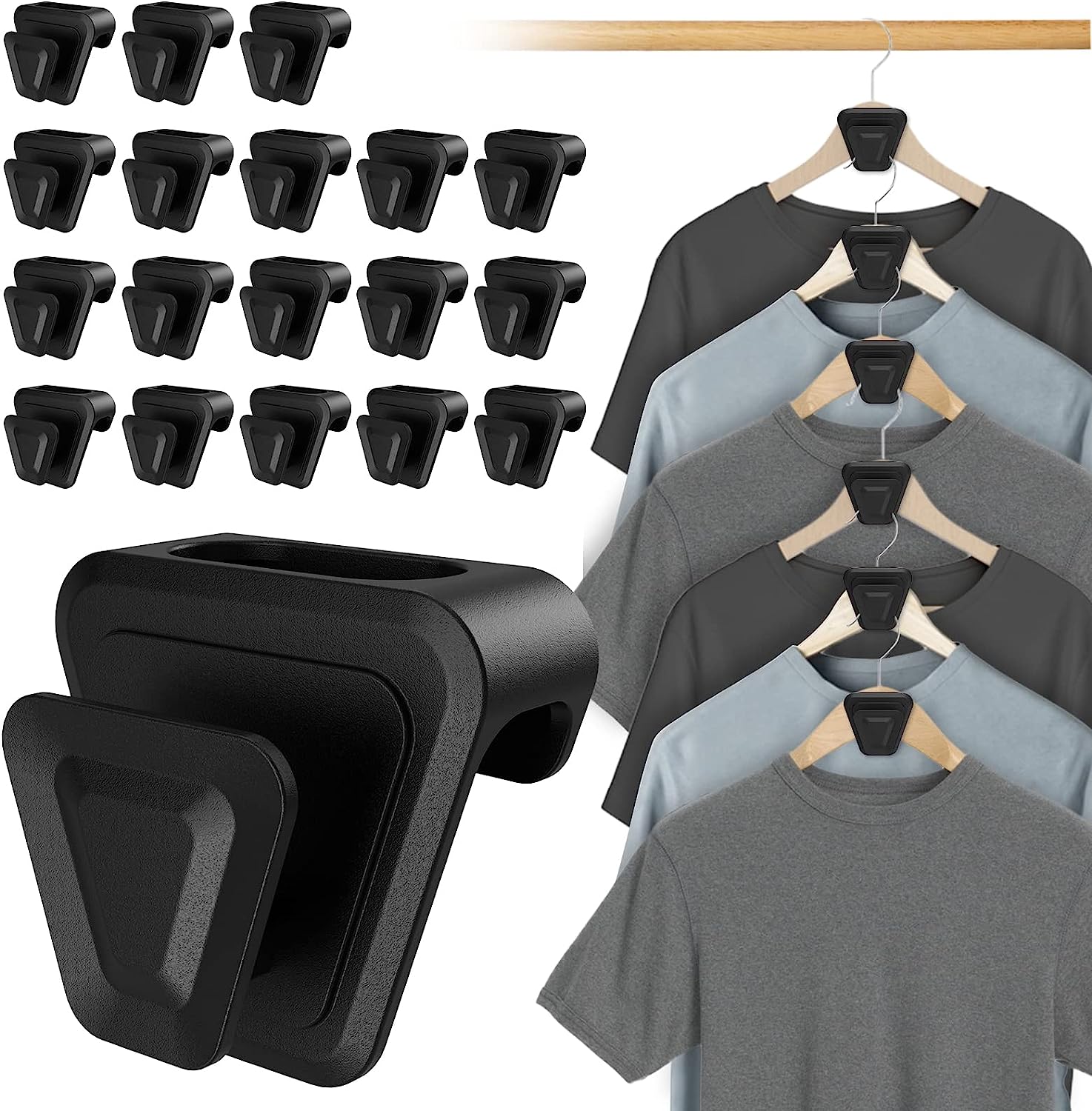 New Hanger Hooks for Closet,Premium Smart Hanger Extender Hooks ...